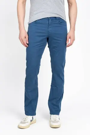 JACK OF SPADES Jack Fit Five-pocket Pants - Light Navy