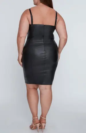 AS By DF Revenge Stretch Leather Dress