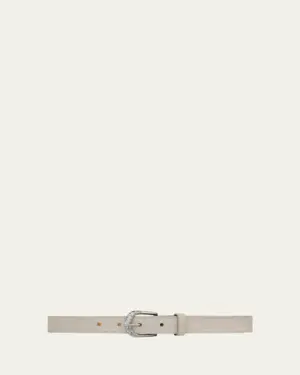 VAINCOURT PARIS La Greable Nubuck Belt