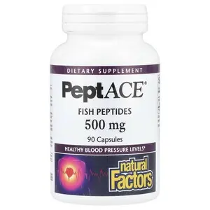 NATURAL FACTORS Peptace Peptides 90 Capsules - One-color