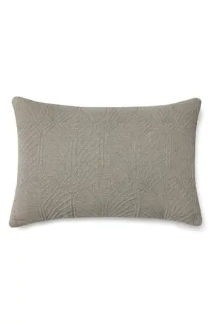 SFERRA Ruggenti Linen Throw Pillow - Ash