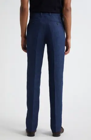 Massimo Alba Mauko Linen Dress Pants