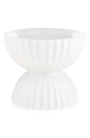 LYNGBY PORCELAEN Tura 4-inch Candleholder - White