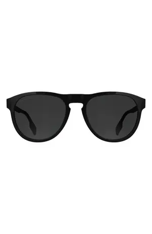 Canada Goose Disc Logo Oval Sunglasses - Black