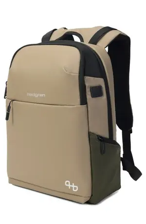 HEDGREN Tram Laptop Backpack - Vintage Beige
