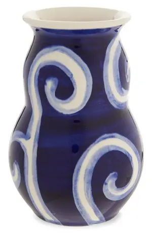 KAHLER Tulle 5" Vase - Blue
