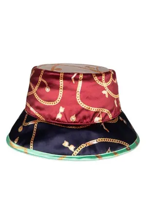 Kurt Geiger Mixed Charm Print Bucket Hat