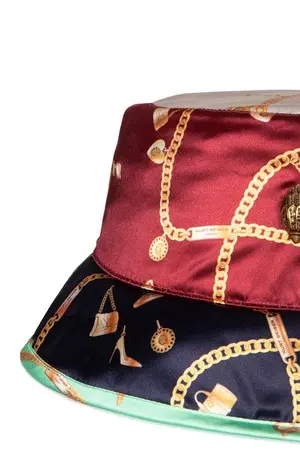 Kurt Geiger Mixed Charm Print Bucket Hat