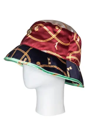 Kurt Geiger Mixed Charm Print Bucket Hat