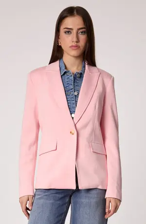 Blue Revival Collared Blazers For Women