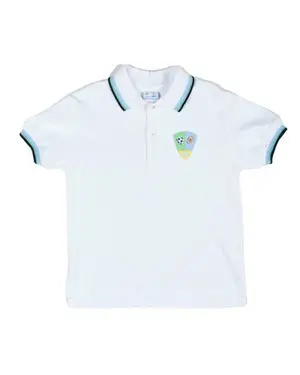 FLORENCE EISEMAN Knit Polo With Sport Balls
