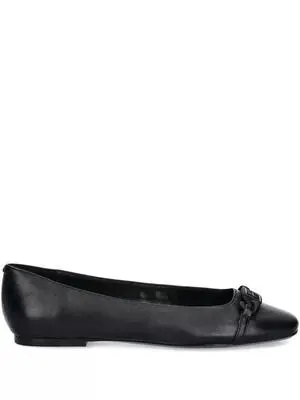 Dkny Logo-plaque Ballerina Shoes