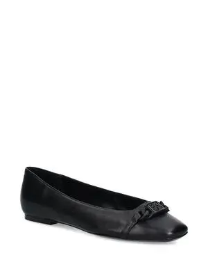 Dkny Logo-plaque Ballerina Shoes
