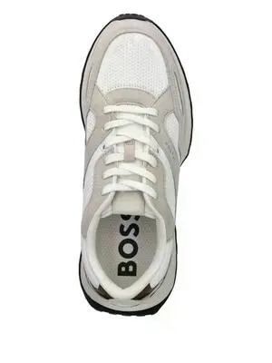 BOSS Jonah Suede Panelled Sneakers