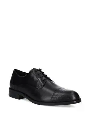 Hugo Boss Colby Perforated-cap Derby Shoes