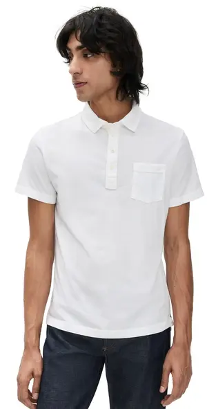 Billy Reid Button Down Polos For Men
