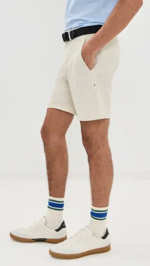 Rlx Ralph Lauren On Course Matte Stretch Nylon Shorts - Basic Sand