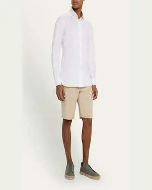 Zegna Linen-blend Triple Stitch Espadrilles - Medium Grey