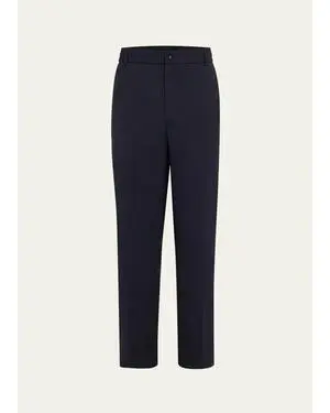 Moncler Tailored Gabardine Straight Leg Pants