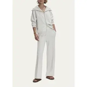 Varley Wide-leg Trousers - Ivory