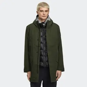 Canada Goose Barclay Rain Jacket Black Disc - Moss Khaki