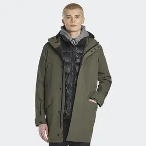 Men's Green Parka Jacket