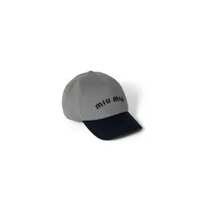 Miu Miu Drill Baseball Cap - Marble/blue