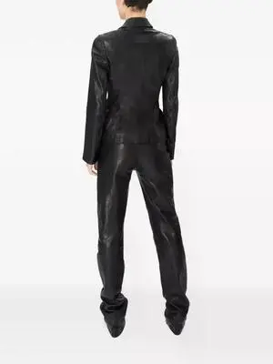 MARINE SERRE Leather Jacket