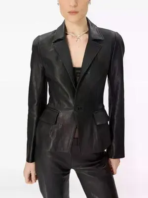 MARINE SERRE Leather Jacket