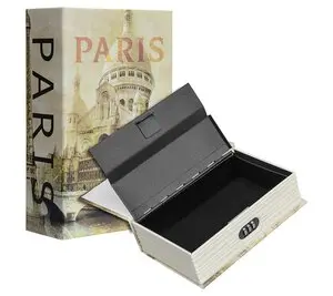 BARSKA Paris Book Lock Box With Combination Loc K - One-color