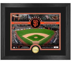 HIGHLAND MINT San Francisco Giants Bronze Coin Tadium Mint - One-color