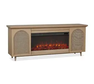 REAL FLAME Dahlia 76' Landscape Electric Firepl Ace Tv Stand - One-color