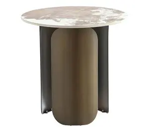MANHATTAN COMFORT Monica End Table - One-color