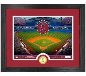 HIGHLAND MINT Los Angeles Angels Bronze Coin St Adium Mint - One-color