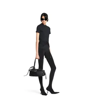 Balenciaga Carrie Bowling Bag - Black