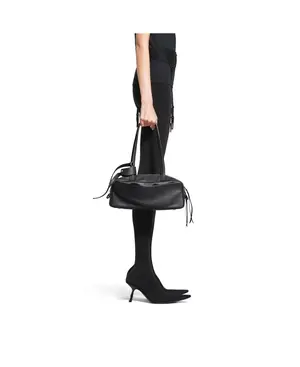 Balenciaga Carrie Bowling Bag - Black