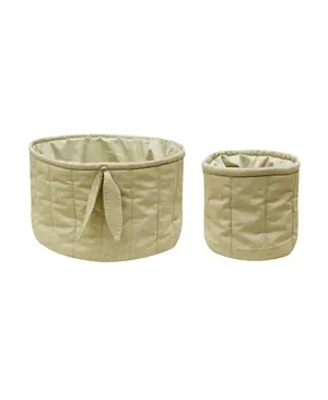 LORENA CANALS Quilted Baskets - Olive