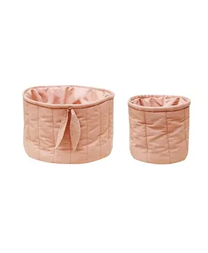 LORENA CANALS Quilted Baskets Vintage Nude