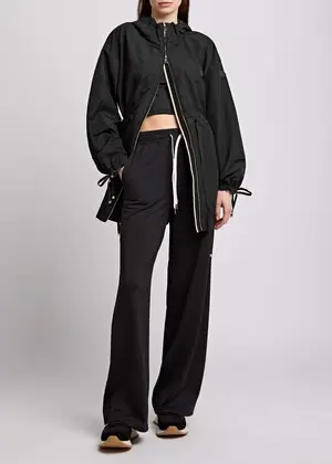 Moncler Shaverne Hooded Shell Parka - Black