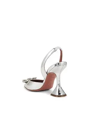 Amina Muaddi Begum 95 Mirror Sling Pump