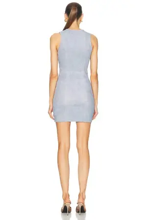 Sprwmn Audrey Suede Mini Dress