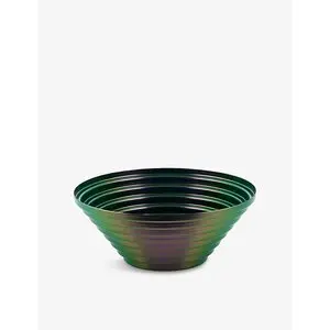 ALESSI Maya Stainless-steel Basket 25cm - Green And Purple