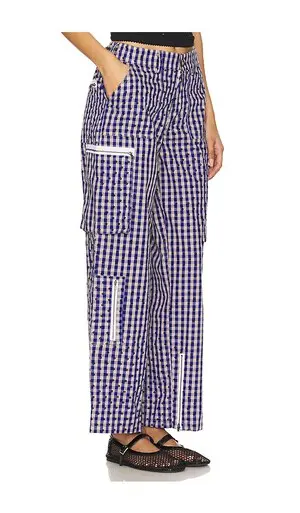 GUIZIO Adrian Gingham Pant