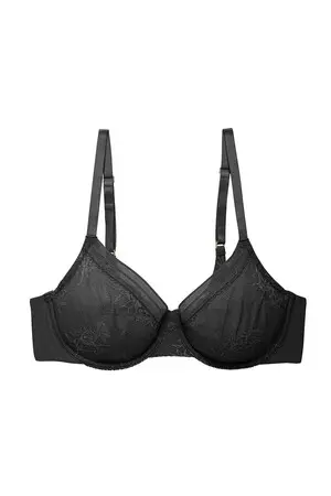 Natori Love Lace Underwire Bra - Black