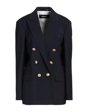 Dsquared2 Double-breasted Solid Blazer