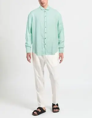 Emporio Armani Shirt Size Linen - Light Green