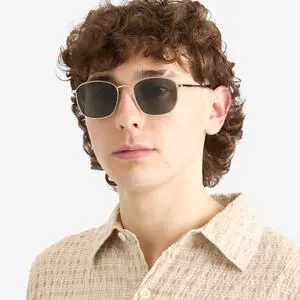 Le Specs Neptune Deux Sunglasses - Gold