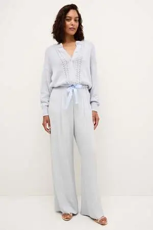 MARIE OLIVER Macbee Pleated Trousers - Arctic
