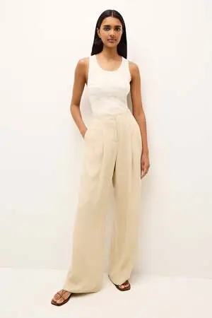 MARIE OLIVER Macbee Wide-leg Trousers - Ash
