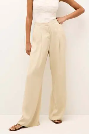 MARIE OLIVER Macbee Wide-leg Trousers - Ash